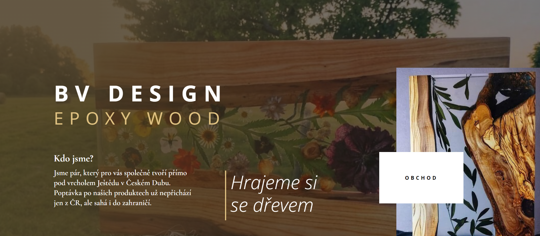 BV Design - Epoxy wood